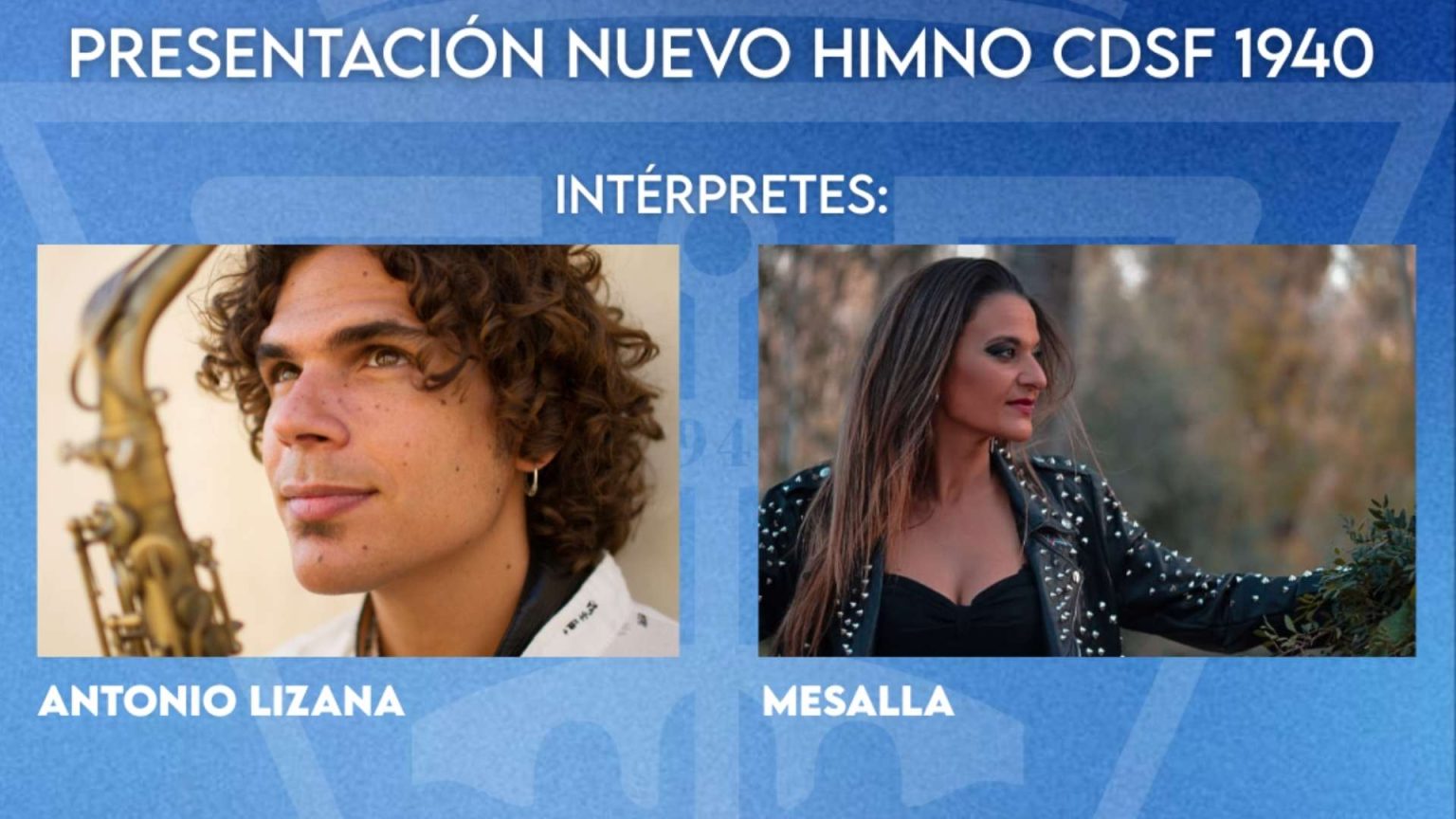 Mesalla y Antonio Lizana interpretarán el himno del CD San Fernando el ...